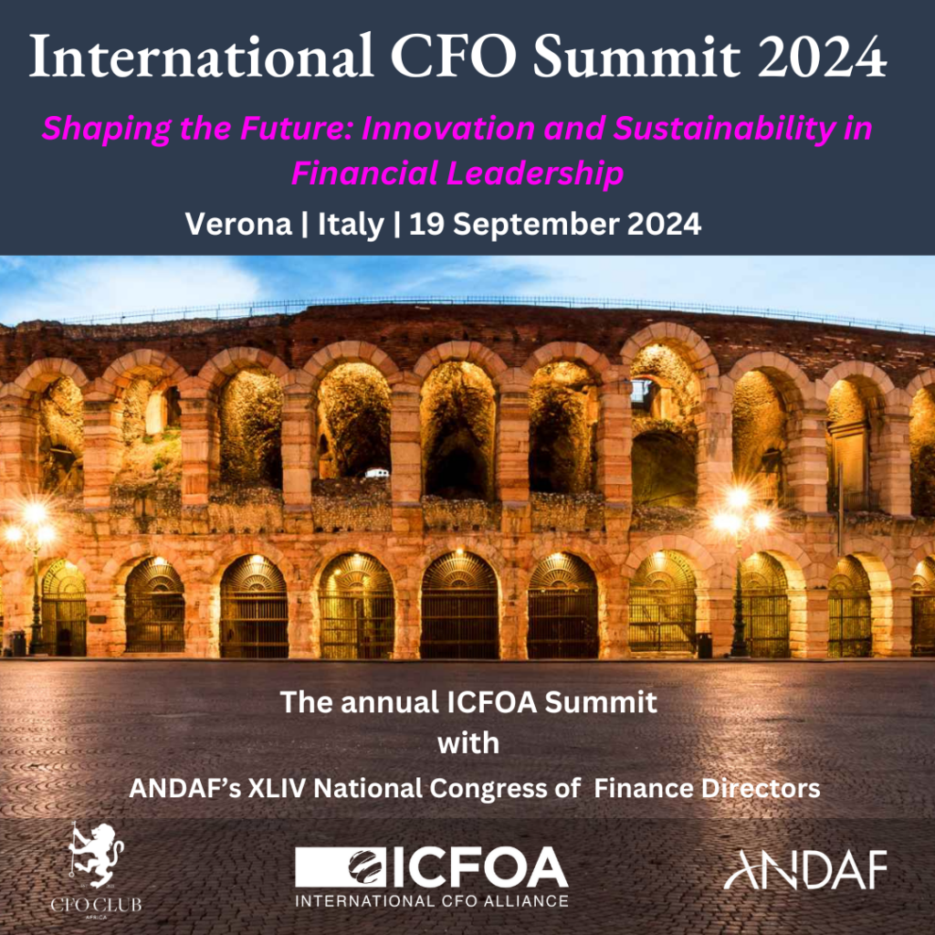 International CFO Summit 2024: Leading the Future of Finance in Verona - CFO Club Africa