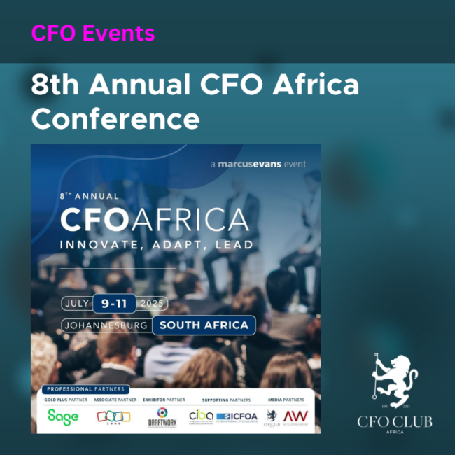 8th Annual CFO Africa Conference: Where Finance Meets the Future - CFO ...