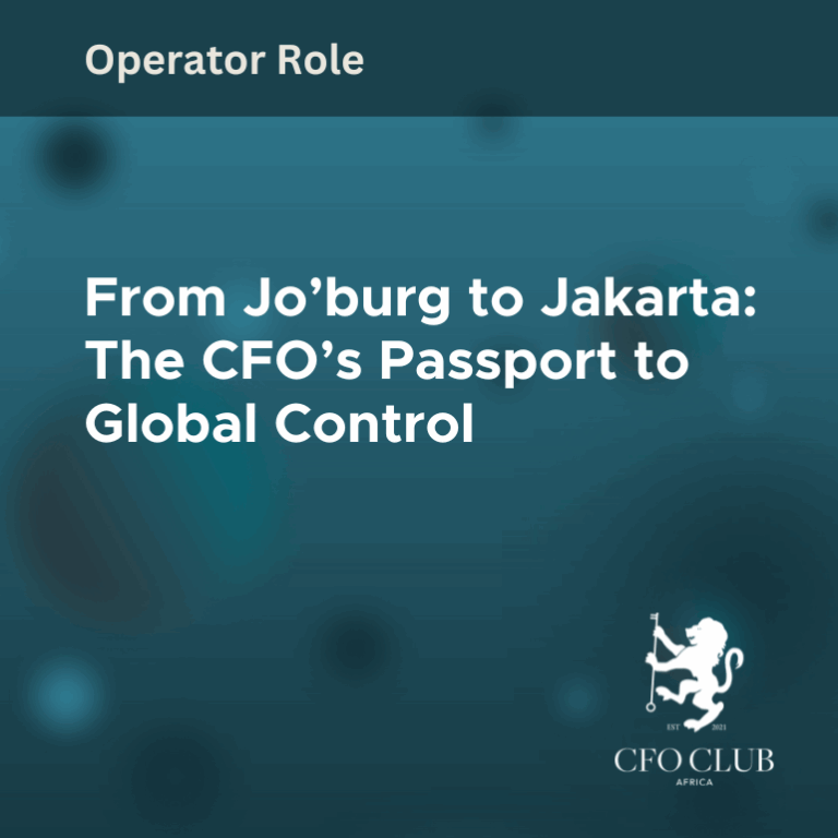 From Jo’burg to Jakarta: The CFO’s Passport to Global Control - CFO ...